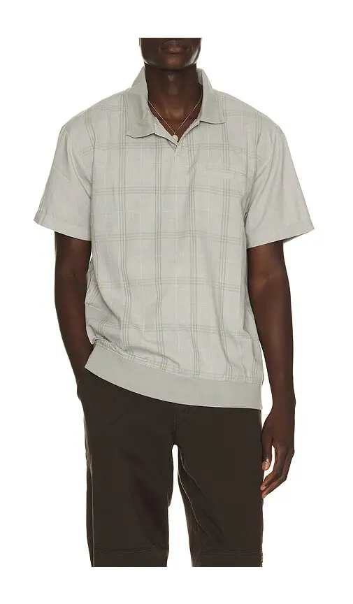 Brixton Trolly Jacquard Weekend Short Sleeve Polo In . Also