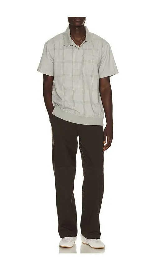 Brixton Trolly Jacquard Weekend Short Sleeve Polo In . Also