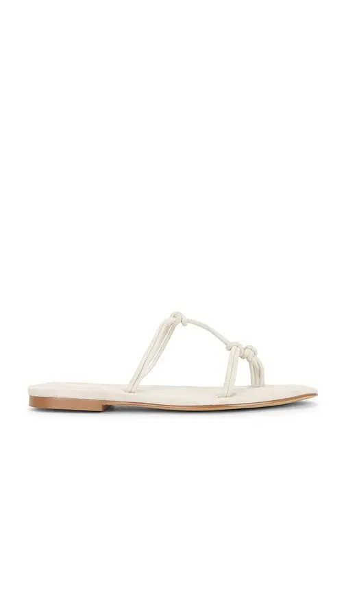 Raye Farah Knot Detail Suede Sandals