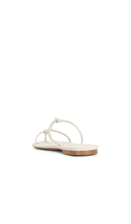 Raye Farah Knot Detail Suede Sandals