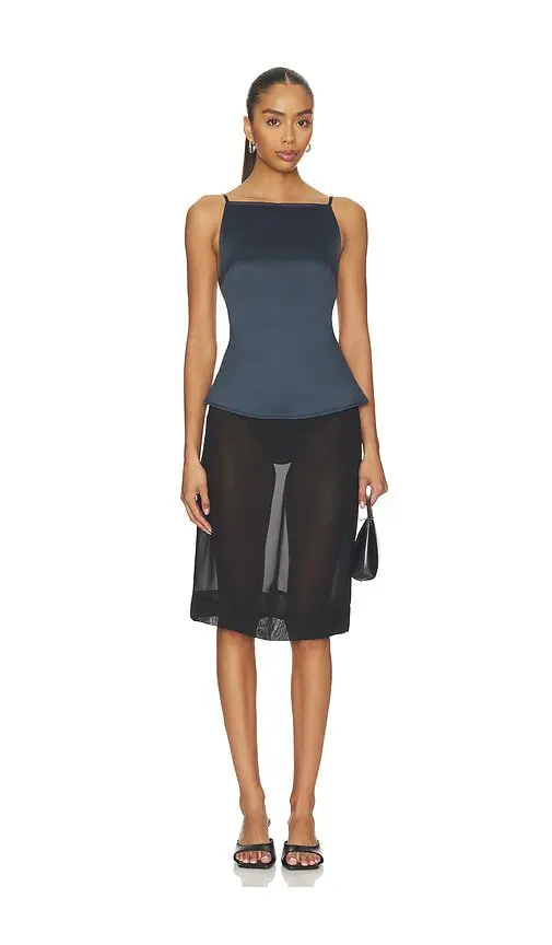 Lioness Camille Backless Top - Navy