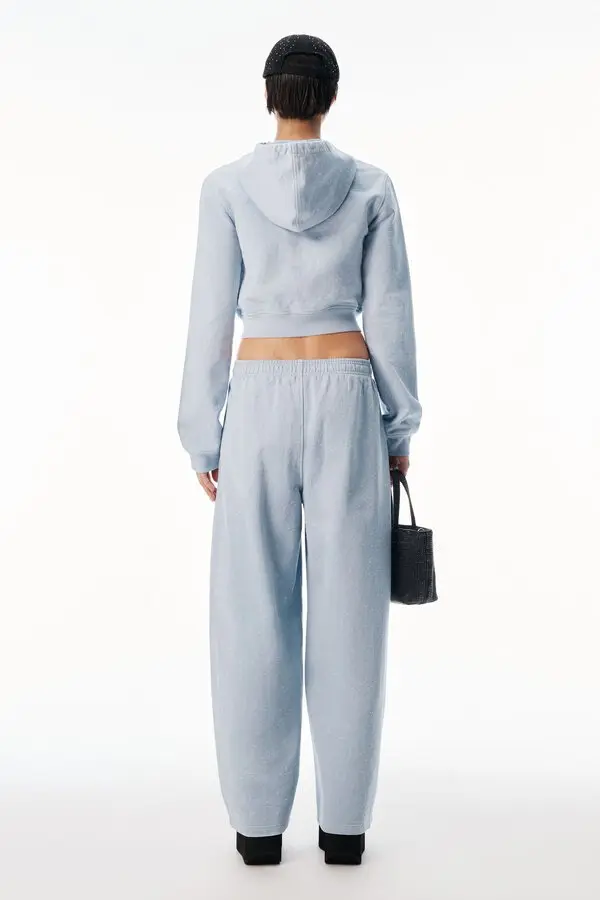 Alexander Wang Crystal Sweatpant - Washed Sky