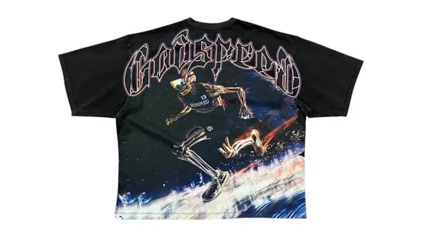 GODSPEED Gspd Run Club T-shirt - Black