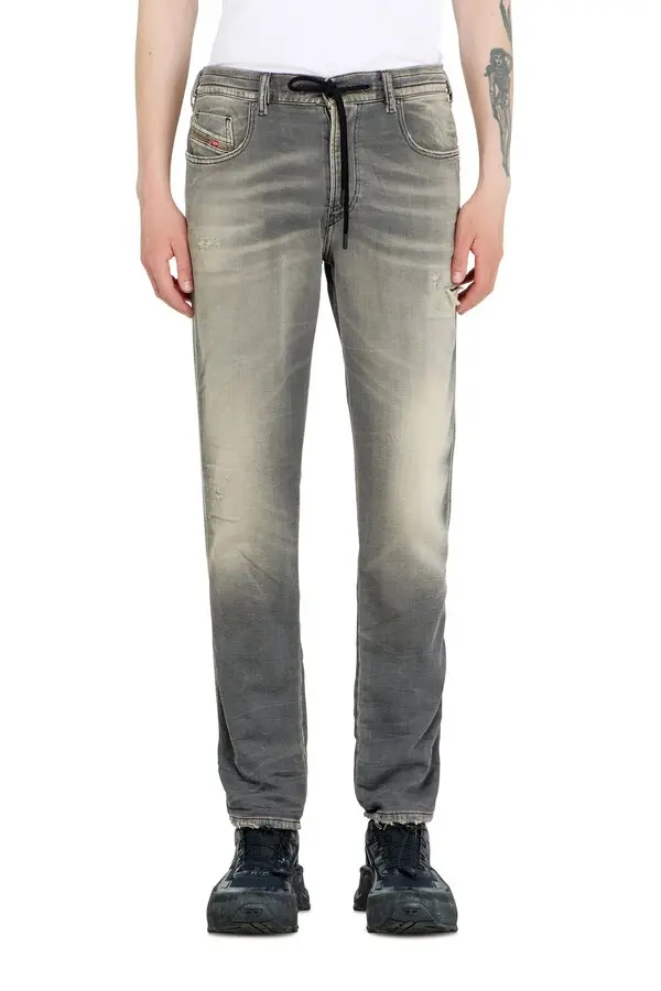 DIESEL® Slim D-strukt Joggjeans With Drawstring Waist - Grey