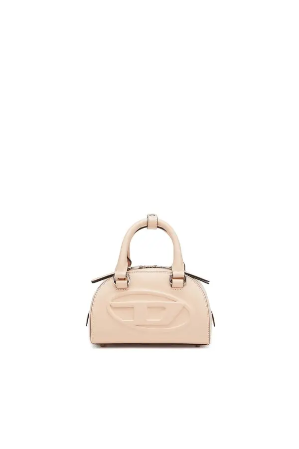 DIESEL® 1dr Leather Mini Bowling Bag - Pink