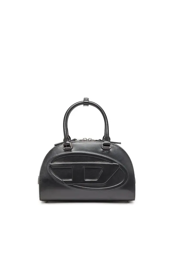 DIESEL® 1dr Dome Leather Bowling Bag