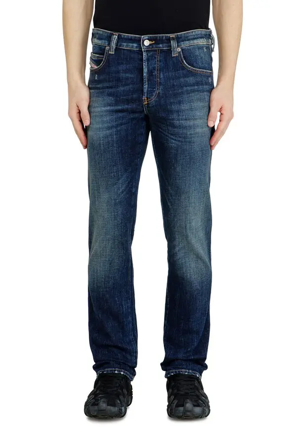 DIESEL® Slim Fit Jeans With Button Fly - Blue