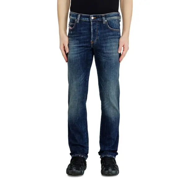 DIESEL® Slim Fit Jeans With Button Fly - Blue