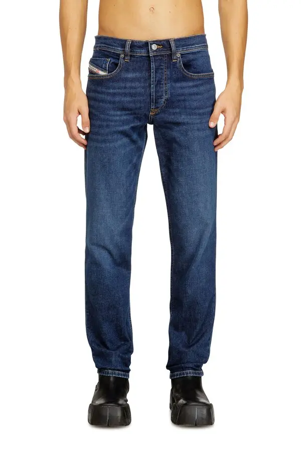DIESEL® D-definitive Regular Waist Button Fly Jeans - Blue