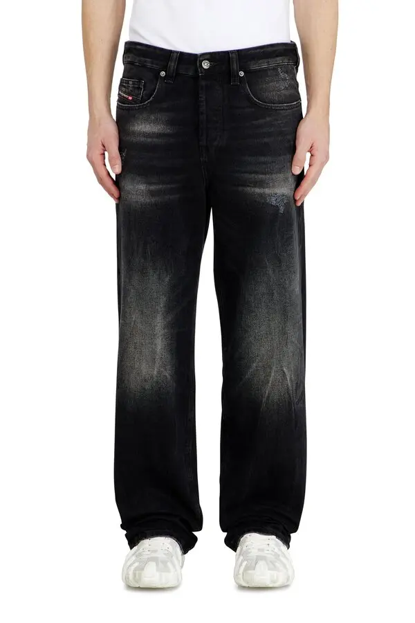 DIESEL® Relaxed Fit Low Waist Wide Leg Jeans