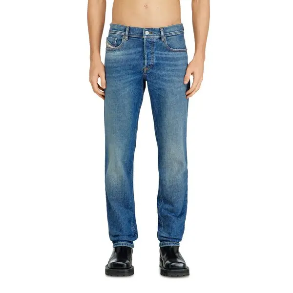 DIESEL® D-definitive Medium Waist Regular Fit Jeans
