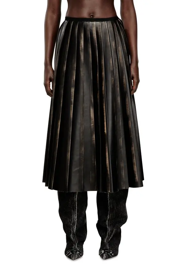 DIESEL® Pleated Midi Skirt