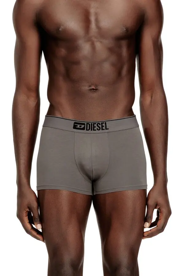 DIESEL® Three-pack Of Plain Boxer Briefs - Multicolor