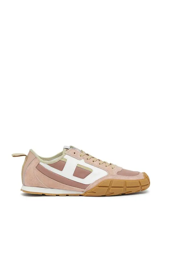 DIESEL® S-pagodha Leather, Suede And Ripstop Sneakers - Multicolor