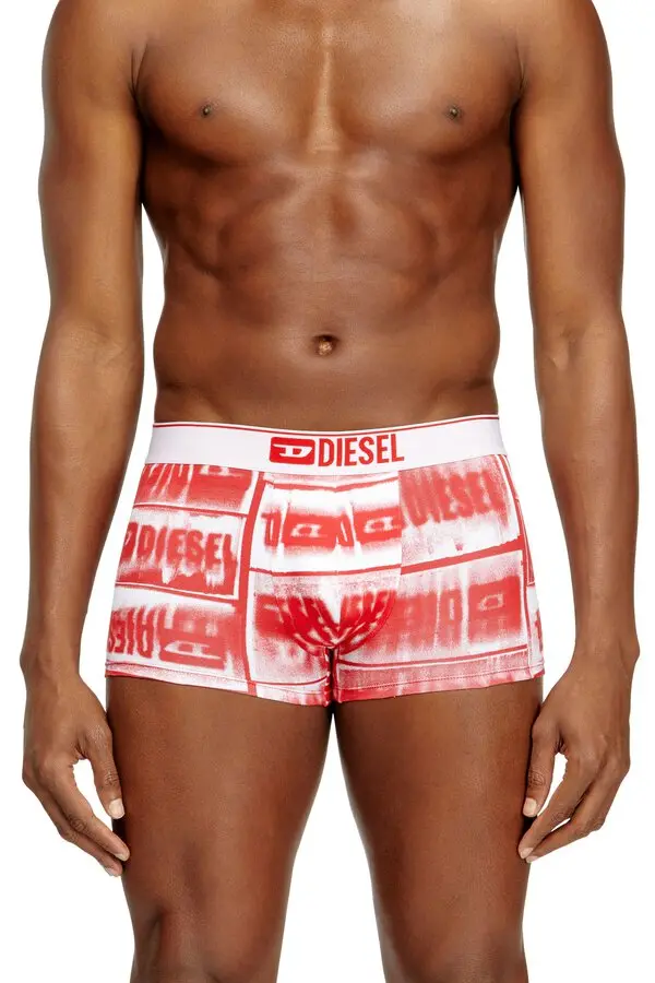DIESEL® Three-pack Boxer Briefs In Stretch Cotton - Multicolor