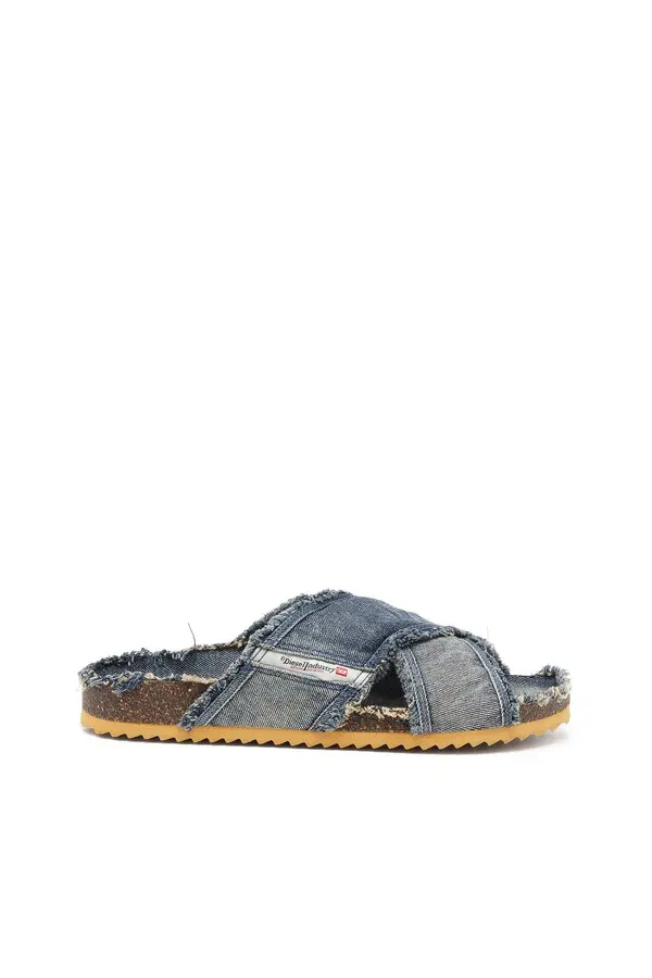 DIESEL® D-woodstock Crossover Slides - Blue