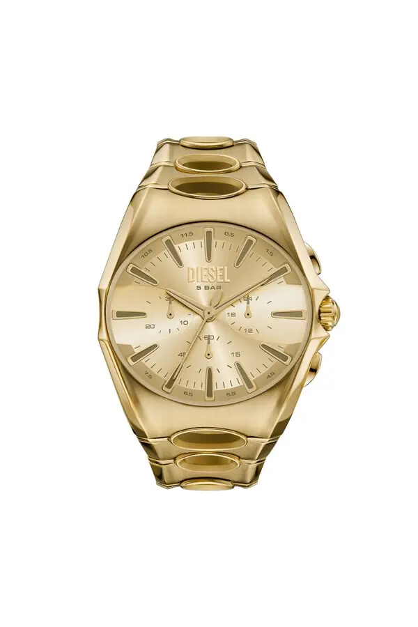 DIESEL® Chronograph Stainless Steel Watch - Gold