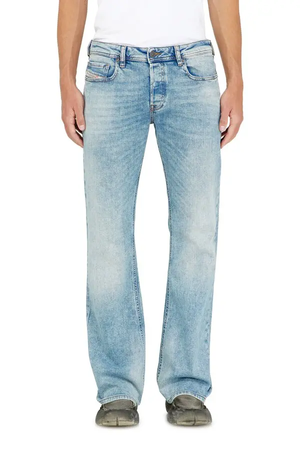 DIESEL® Zatiny Bootcut Jeans With Low Waist And Button Fly - Blue