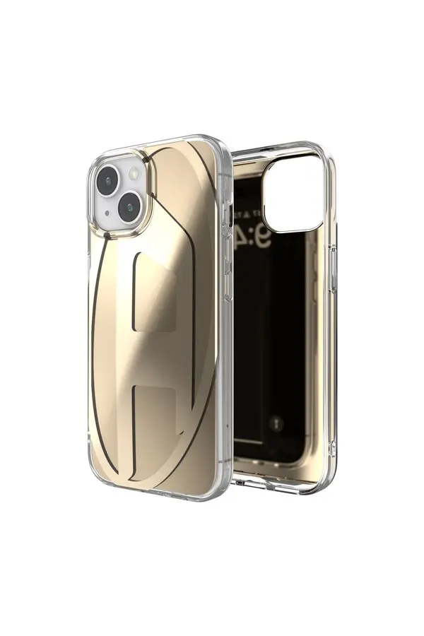 DIESEL® Oval D Case I P15 - Gold