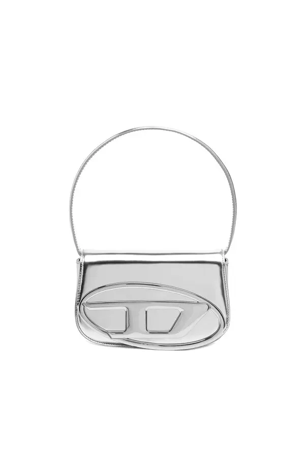 DIESEL® 1dr Iconic Shoulder Bag - Silver