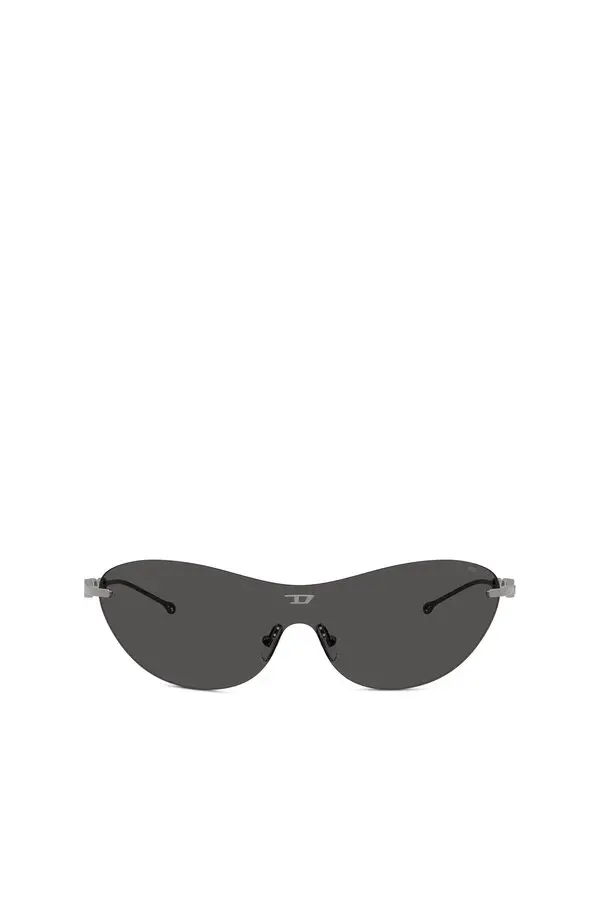 DIESEL® Oval Rimless Sunglasses - Grey