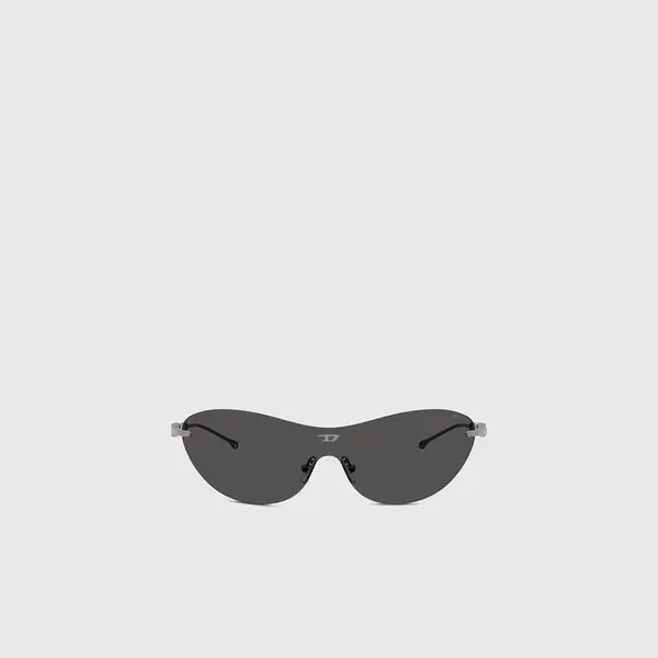 DIESEL® Oval Rimless Sunglasses - Grey