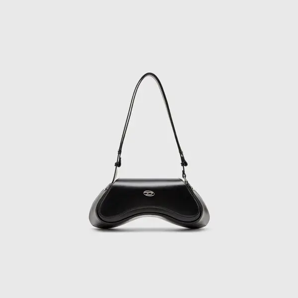 DIESEL® Semi-gloss Leather Crossbody Bag