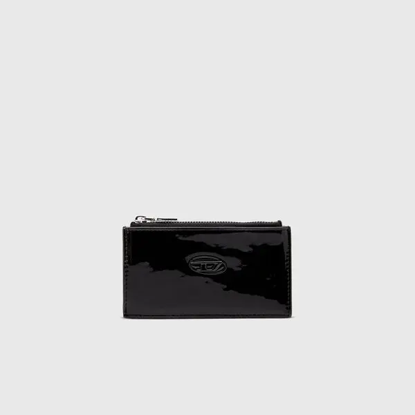 DIESEL® Card Holder With Glossy Finish - Black