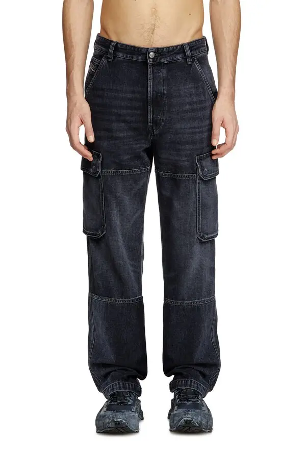 DIESEL® D-uty Regular Waist Cargo Jeans