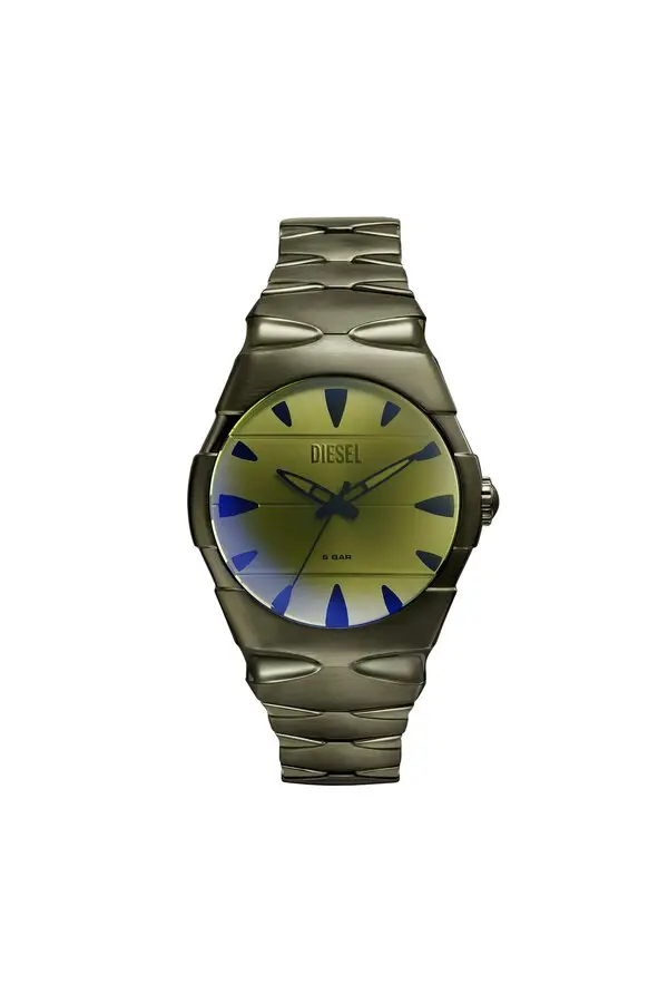 DIESEL® D-sruptor Stainless Steel Watch With Bracelet - Green