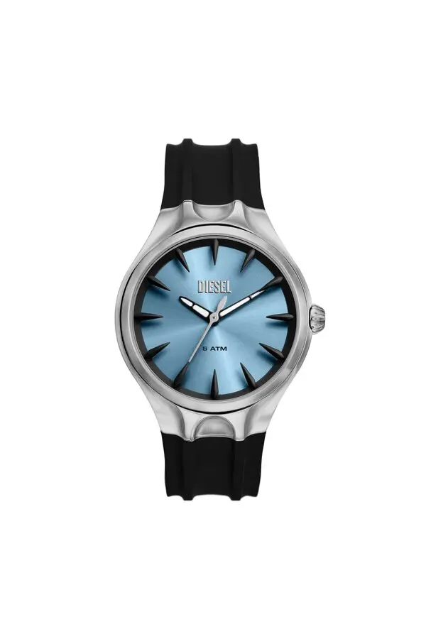 DIESEL® Streamline Silicone Watch - Black