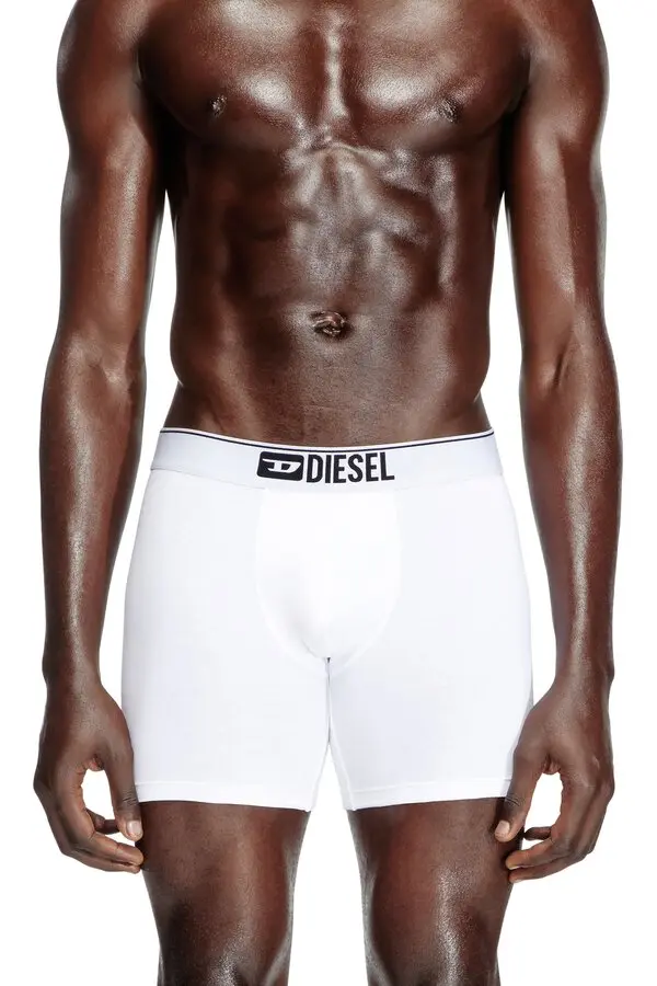 DIESEL® Three-pack Stretch Cotton Boxer Briefs - Multicolor