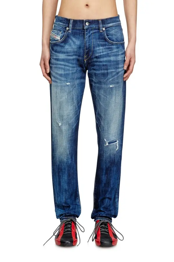 DIESEL® Slim Fit Jeans D-strukt 09m17 - Blue