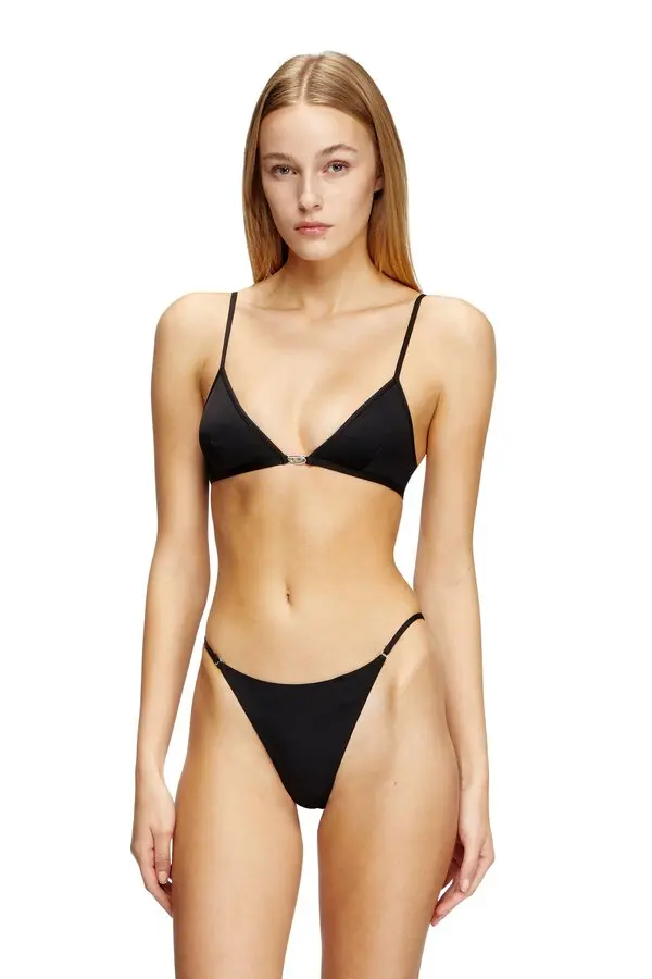 DIESEL® Microfibre Triangle Bra With Oval D Detail