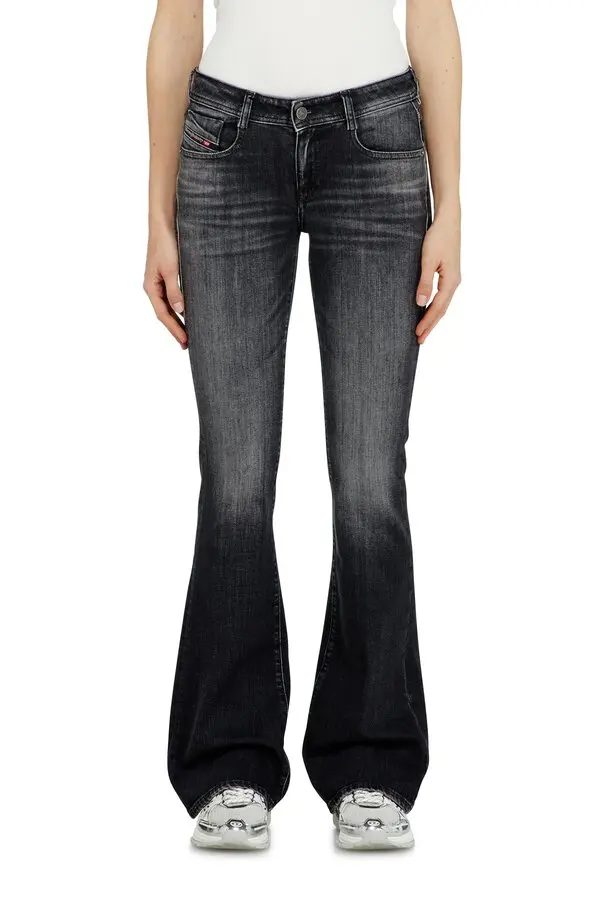 DIESEL® Bootcut Jeans Low Waist 1969 D-ebbey - Black