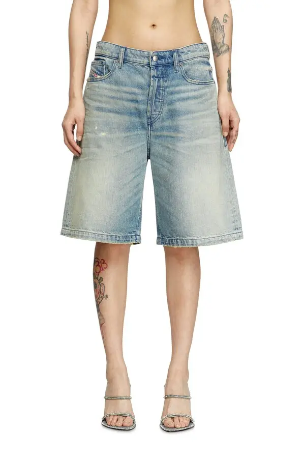 DIESEL® Relaxed Fit Denim Shorts