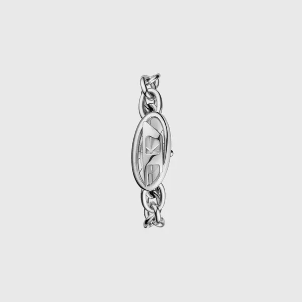 DIESEL® D-era Two-hand Stainless Steel Watch - Silver