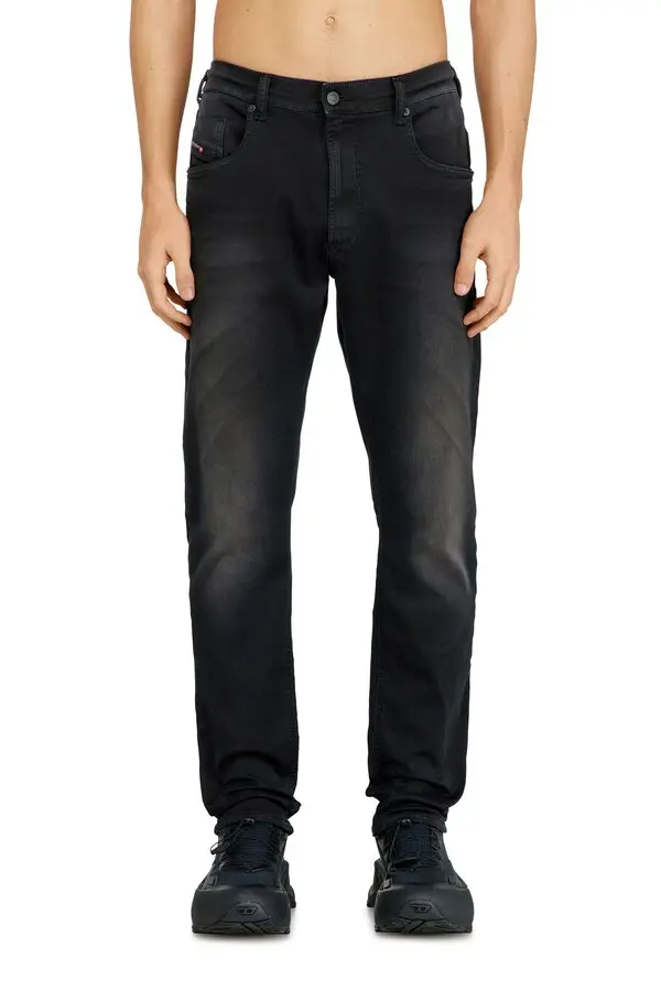DIESEL® D-krooley-bw Joggjeans With Elastic Waistband - Black