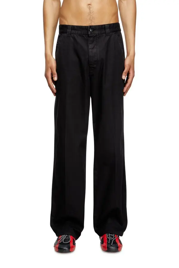 DIESEL® Organic Cotton Twill Chino Trousers