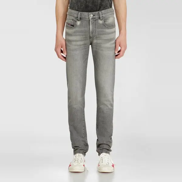 DIESEL® Slim Jeans Regular Waist Light Zip Fly - Grey