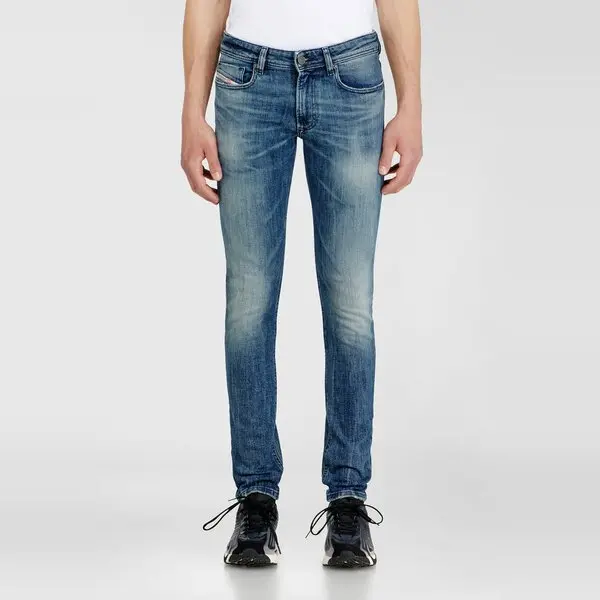 DIESEL® Sleenker Skinny Jeans Low Waist, Medium Wash - Blue