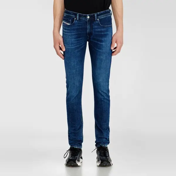 DIESEL® Sleenker Skinny Jeans Low Waist Zip Fly - Blue