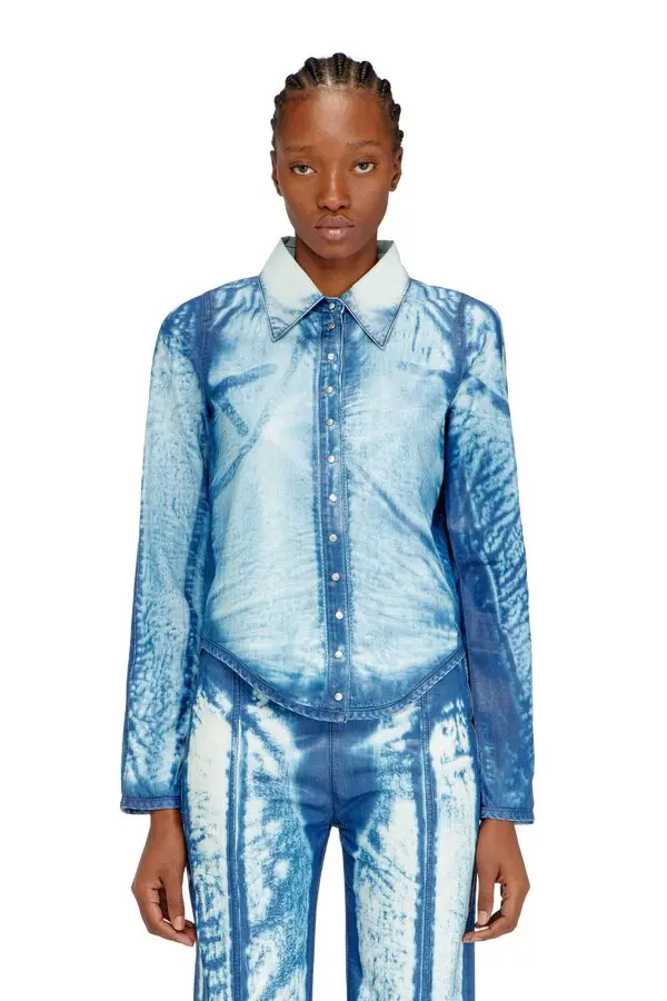 DIESEL® X-ray Lyocell Denim Shirt