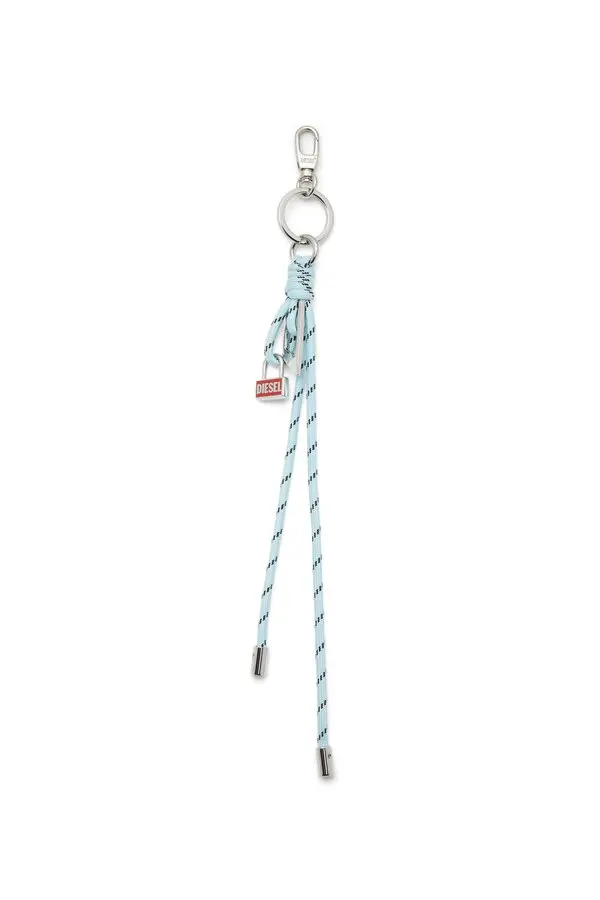 DIESEL® Knotted Rope Charm With Pendant - Blue