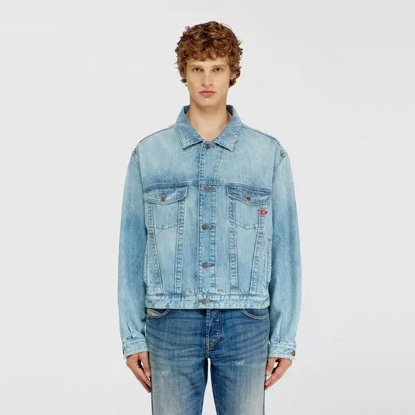 DIESEL® Trucker Jacket In Denim - Blue