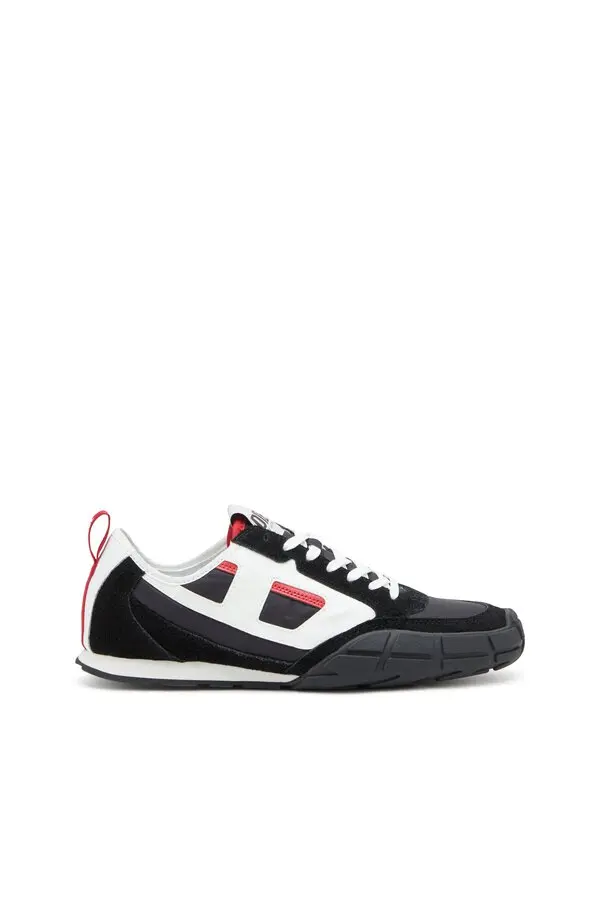 DIESEL® S-pagodha Sneakers In Leather, Suede, And Ripstop - Multicolor