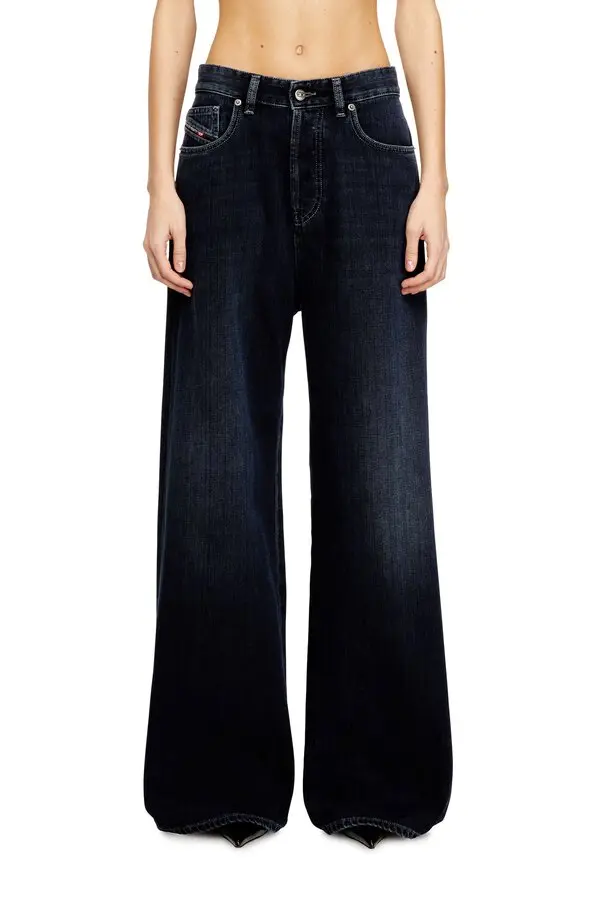 DIESEL® D-sire Relaxed Fit Jeans - Blue