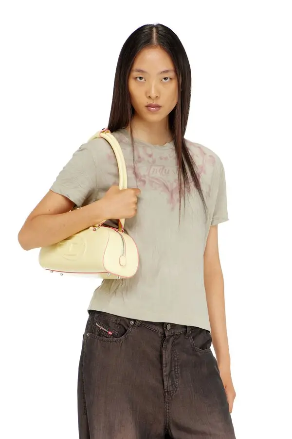 DIESEL® Slim-fit Cotton T-shirt With Graphic Print - Multicolor