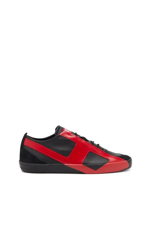 DIESEL® S-slante D Sneakers In Suede And Leather - Multicolor