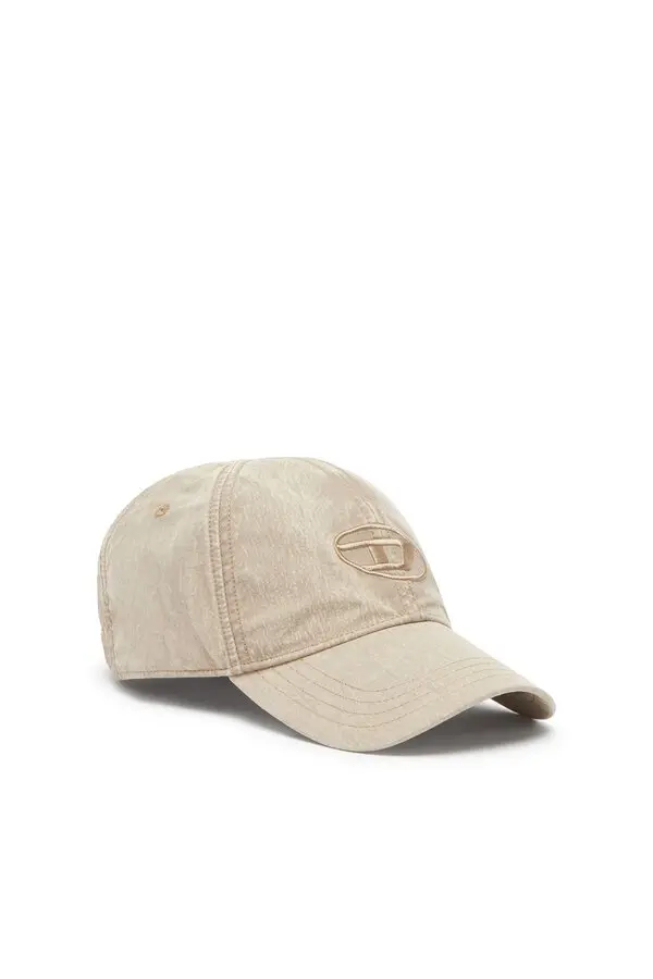 DIESEL® Baseball Cap With Embroidered Oval D Logo